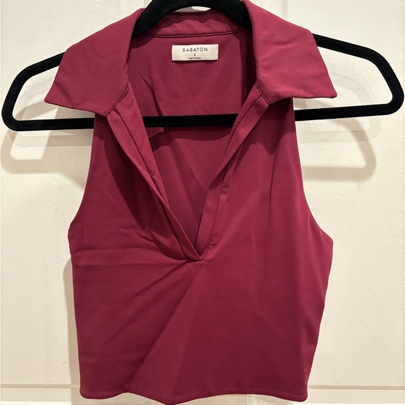 Babaton | Tops | Aritzia Babaton Contour Collared Tank | Poshmark